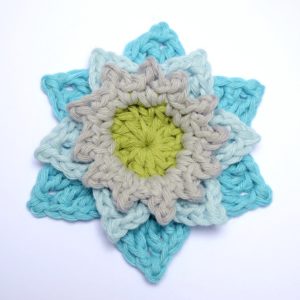 Fantasy Star Crochet Flower Pattern – Crochet Arcade