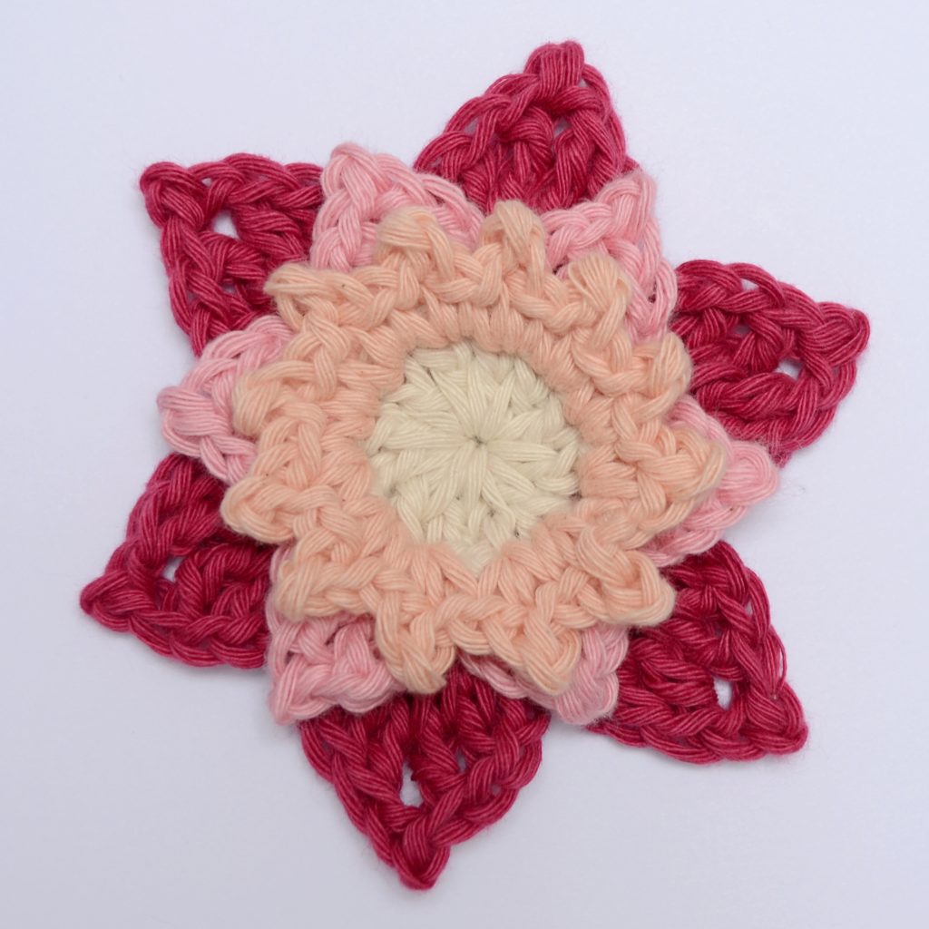 Fantasy Star Crochet Flower Pattern – Crochet Arcade