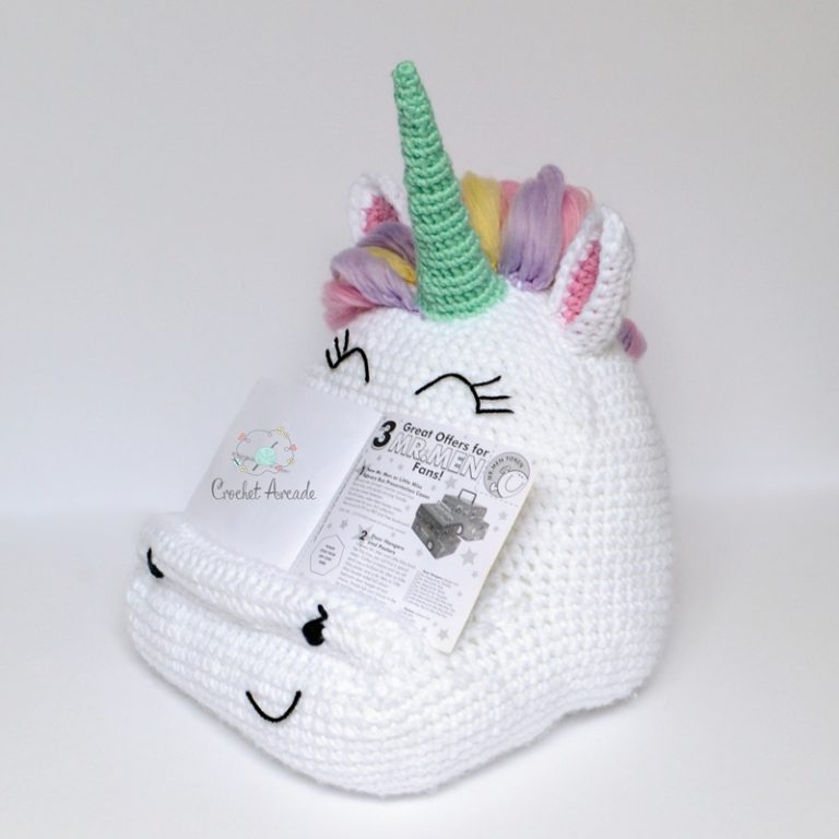 5 Crochet Book/Tablet Holder Crochet Patterns Booklet – Crochet Arcade