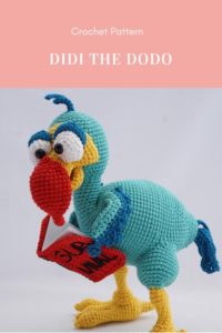 Amigurumi Pattern – Didi the Dodo – Crochet Arcade